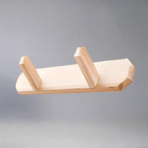 2-Peg Wooden Hanger Sauna Accessories – Saunas.com
